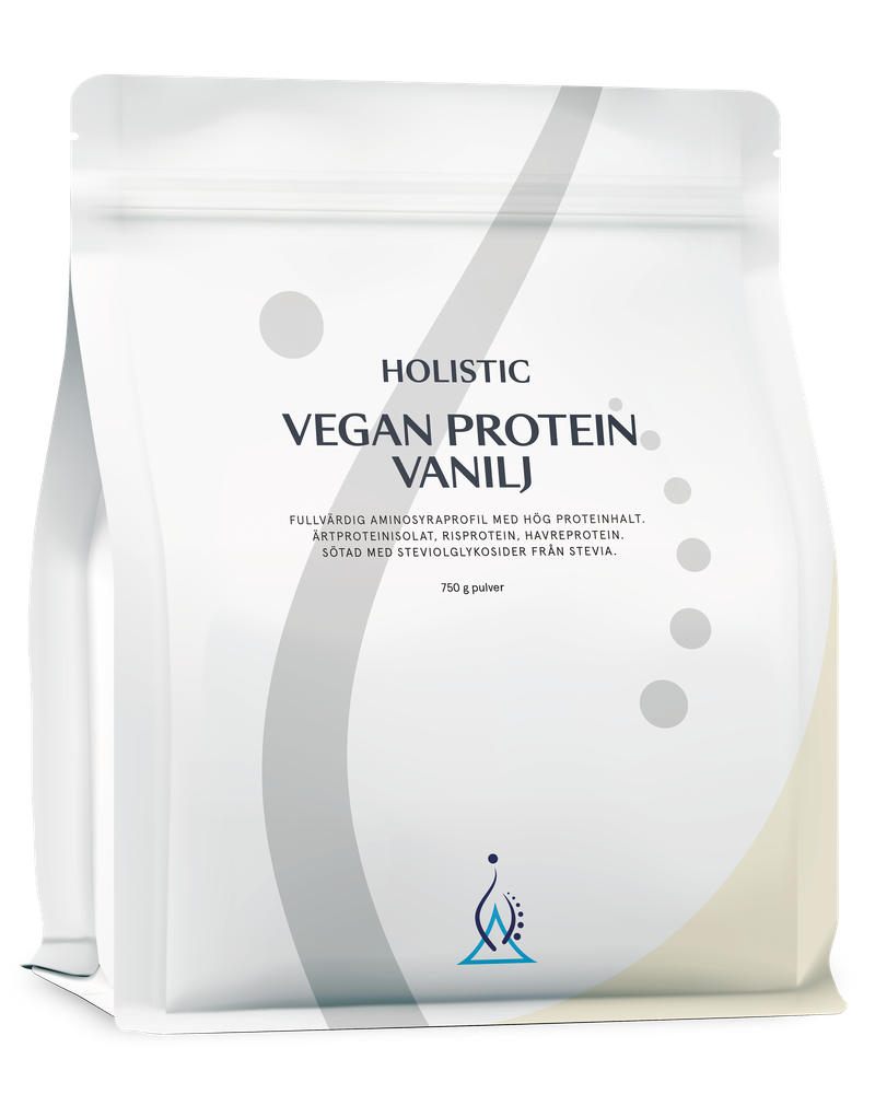 Vegan protein vanilj, 750g | Holistic